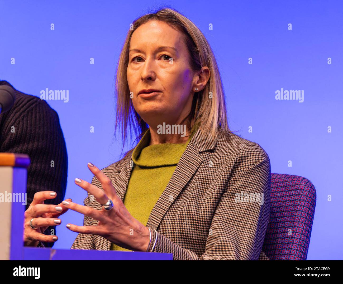 Edinburgh, United Kingdom. 30 November, 2023 Pictured: Anna Stamp ...