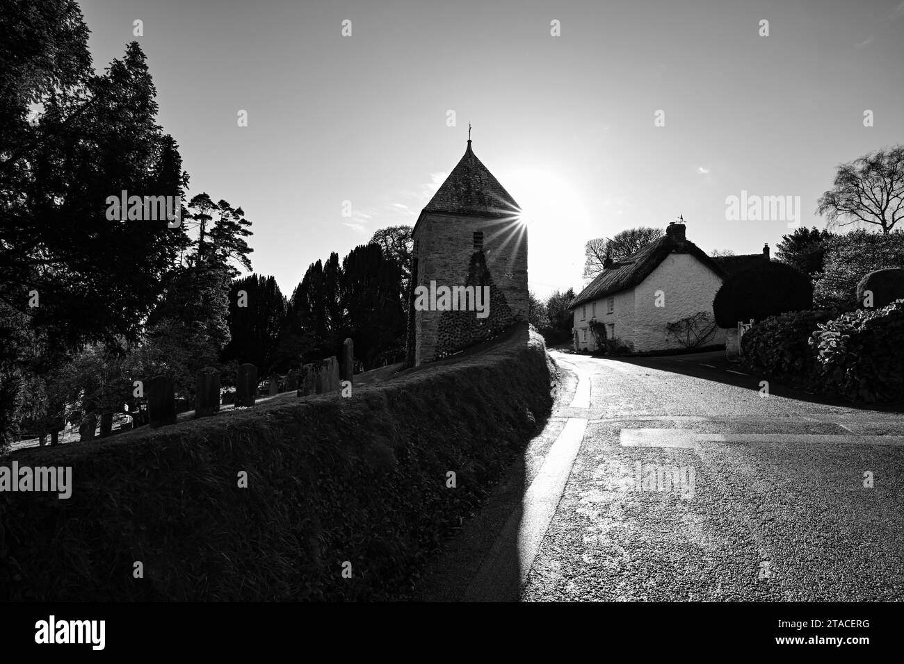 FEOCK PARISH CHURCH ST FEOCK SAINT FEOCA Stock Photo - Alamy