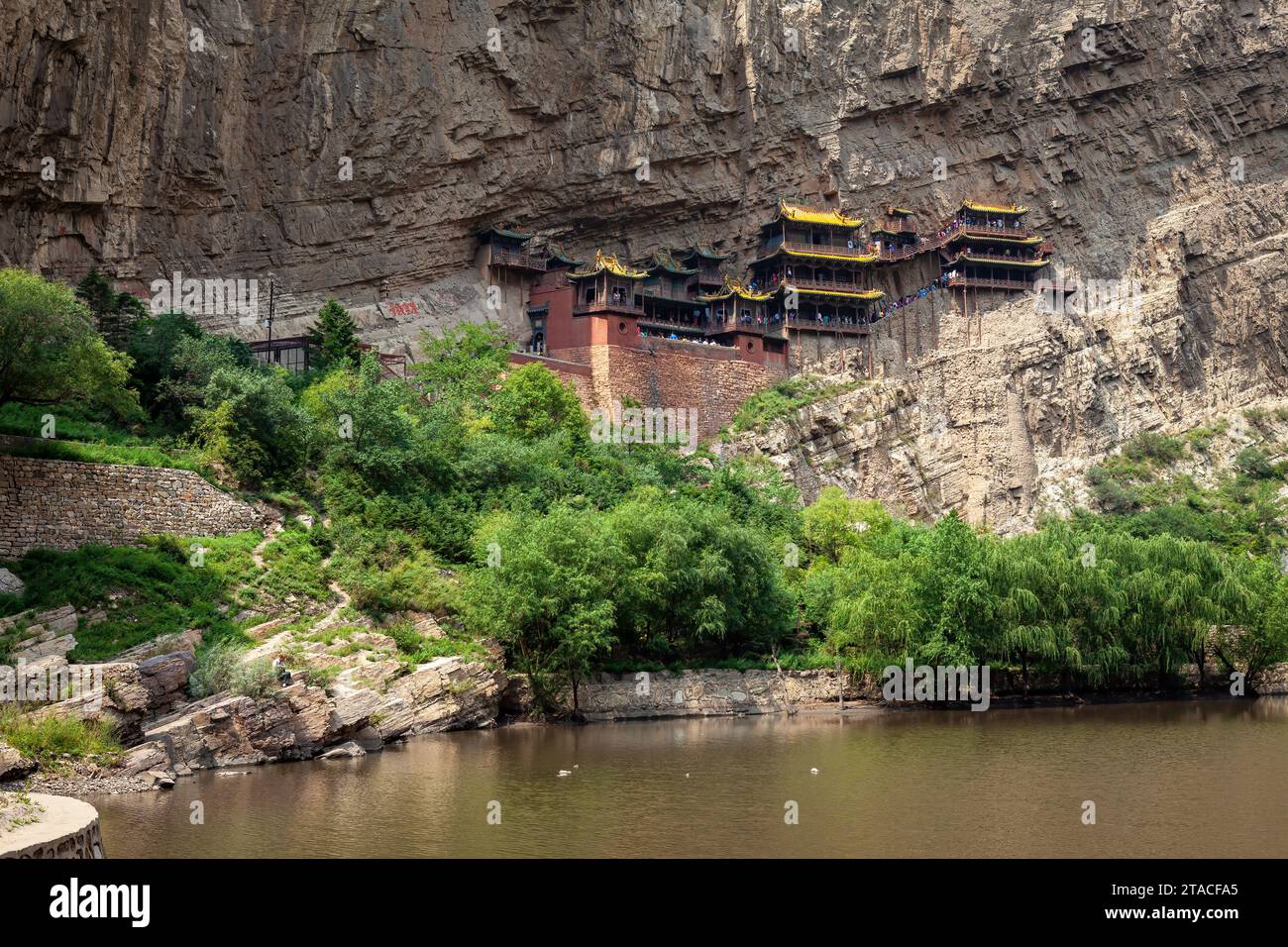 The Monastery of Xuankong Si in China Stock Photo - Alamy