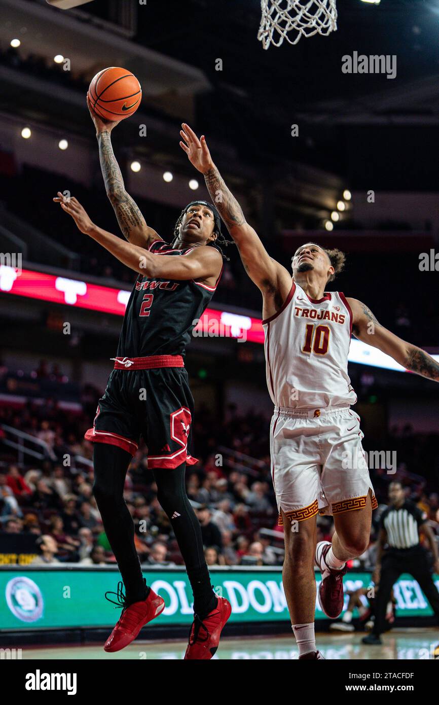 Los Angeles, United States. 29th Nov, 2023. Eastern Washington Eagles ...