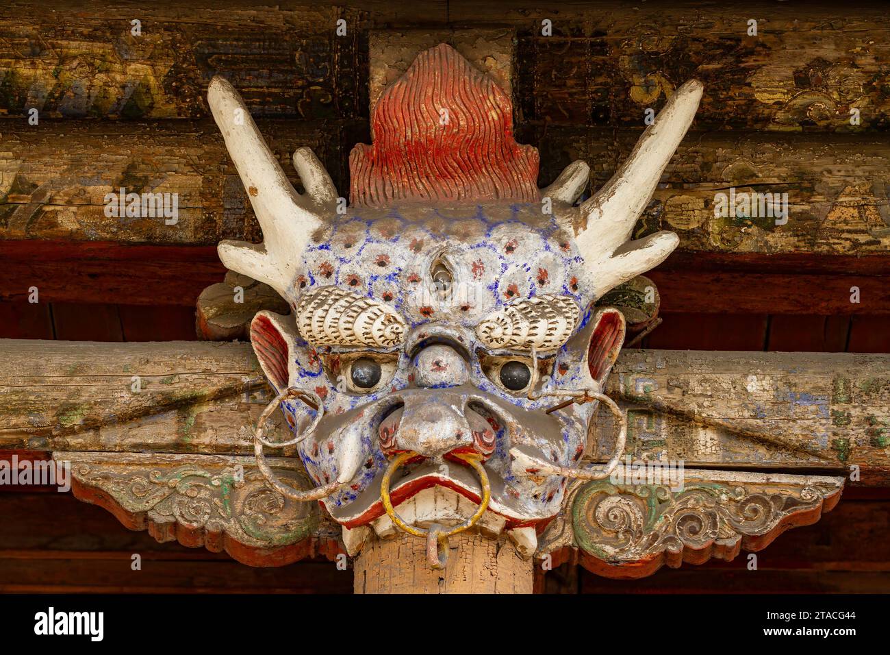 The Mask of Yungang Grottoes in China Stock Photo - Alamy