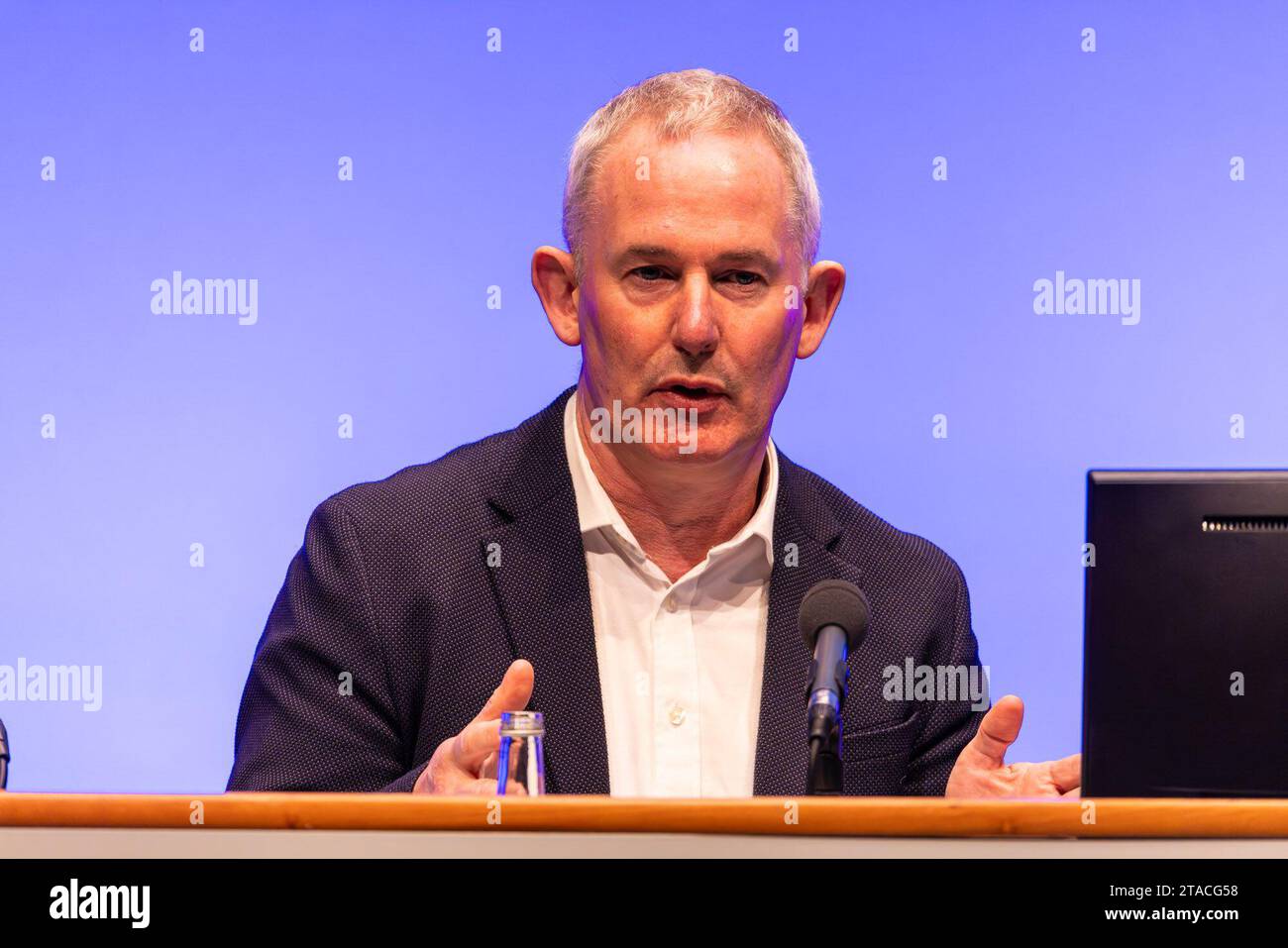 Edinburgh, United Kingdom. 30 November, 2023 Pictured: Mark Logan ...