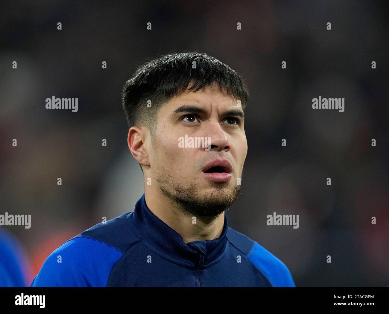 Allianz Arena, Munich, Germany. 29th Nov, 2023. Kevin Diks (FC ...