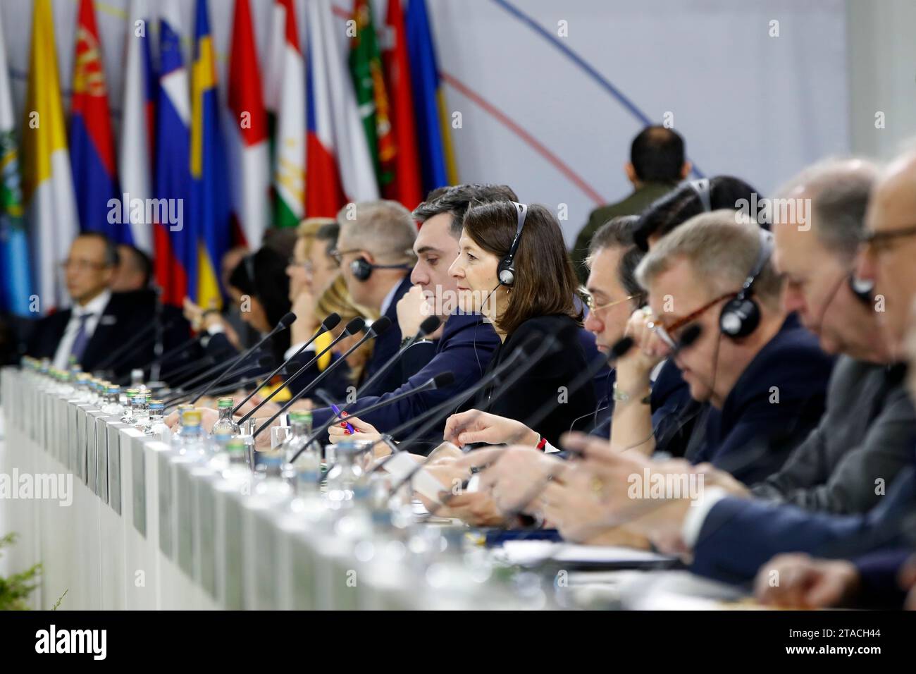 Secretary of State for European Affairs of France Laurence Boone, in ...