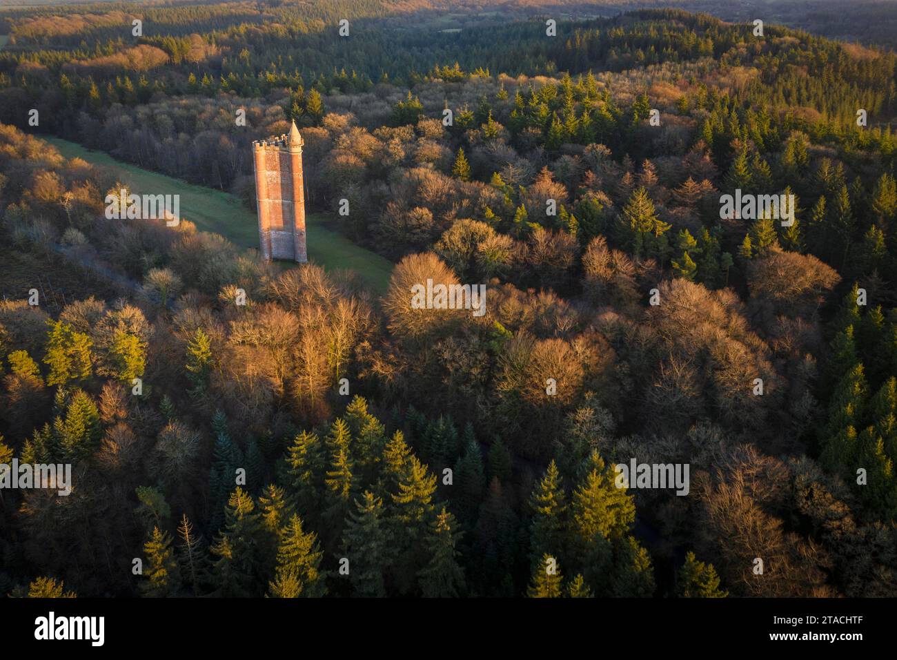 Somerset england aerial hi-res stock photography and images - Alamy