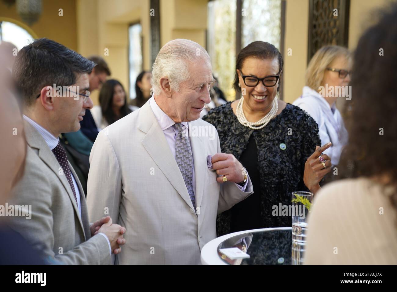 King Charles III with Commonwealth Secretary General, Baroness Scotland ...