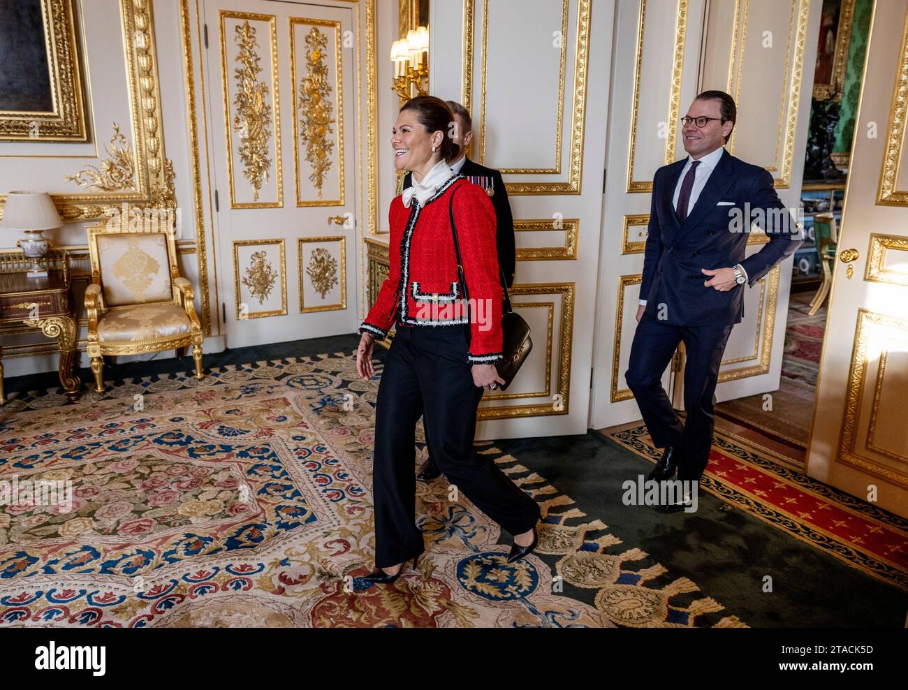 LONDON, UNITED KINGDOM 20231130Crown Princess Victoria and Prince ...