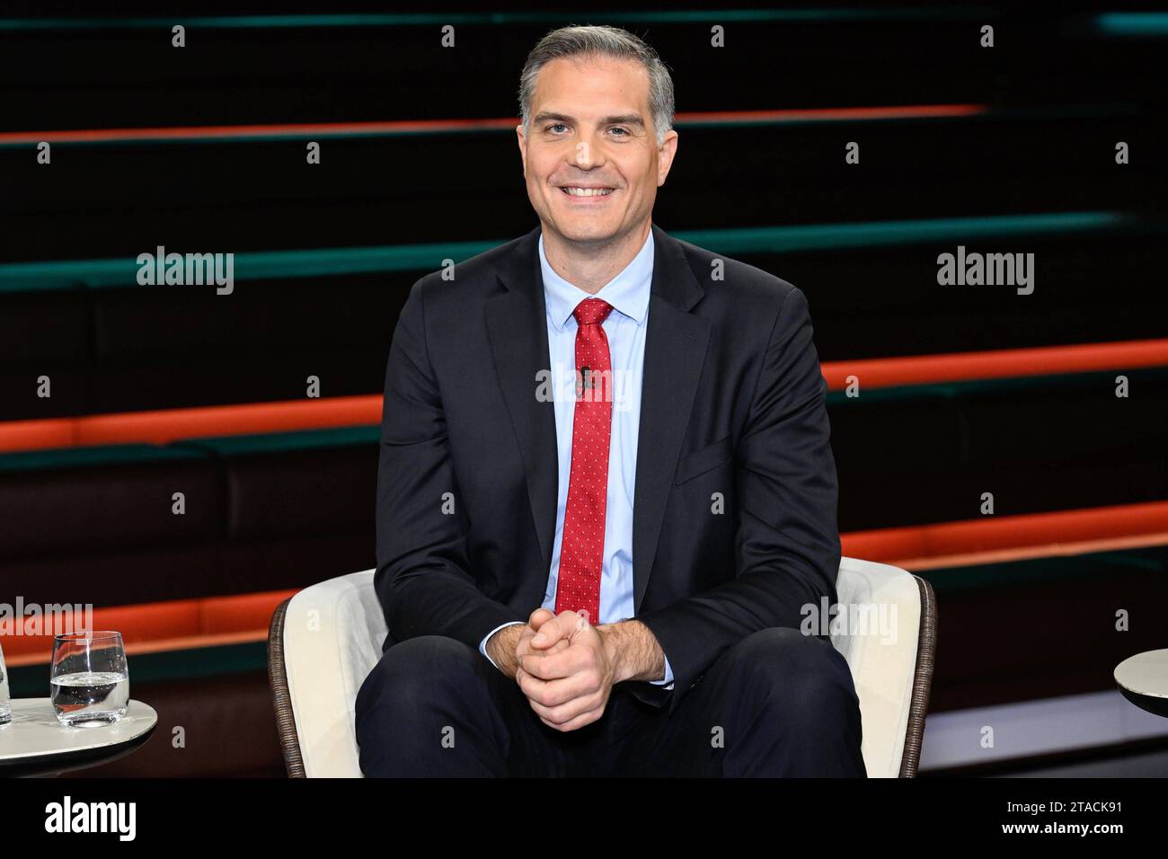 Frederik Pleitgen Journalist 11/23 her Frederik Pleitgen am 28. November 2023 in Markus Lanz ...