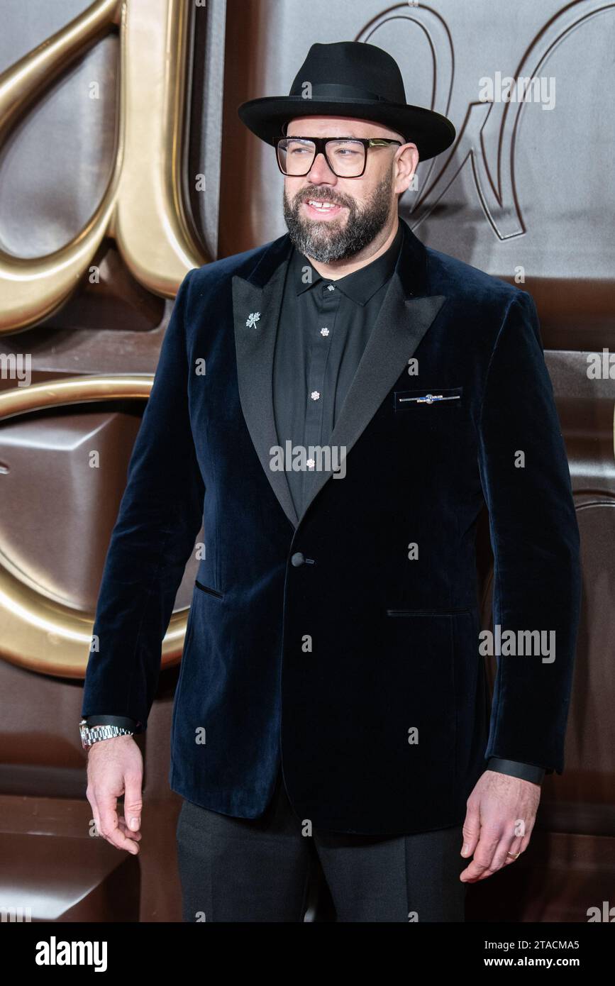 London, UK. 28th Nov, 2023. Tom Davis attends the "Wonka" World ...