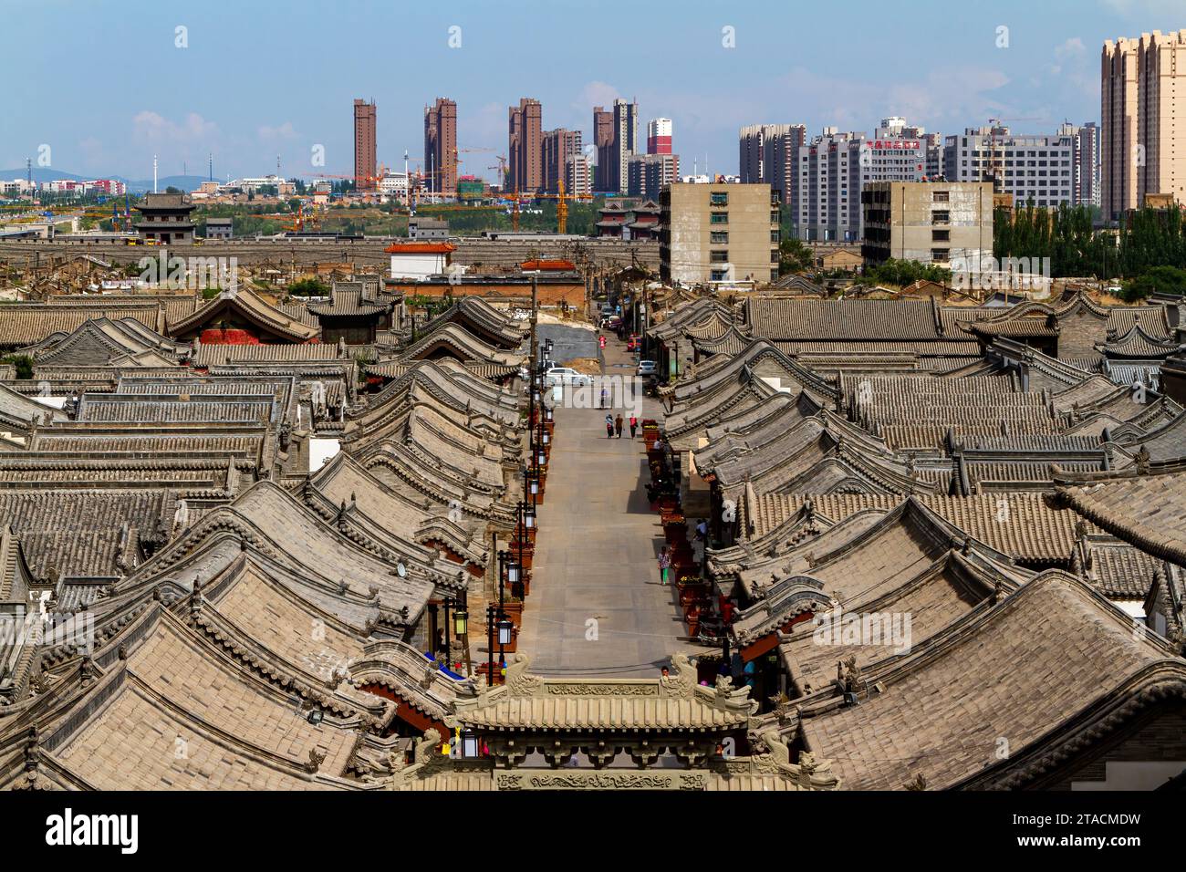 The city of Datong in China Stock Photo - Alamy