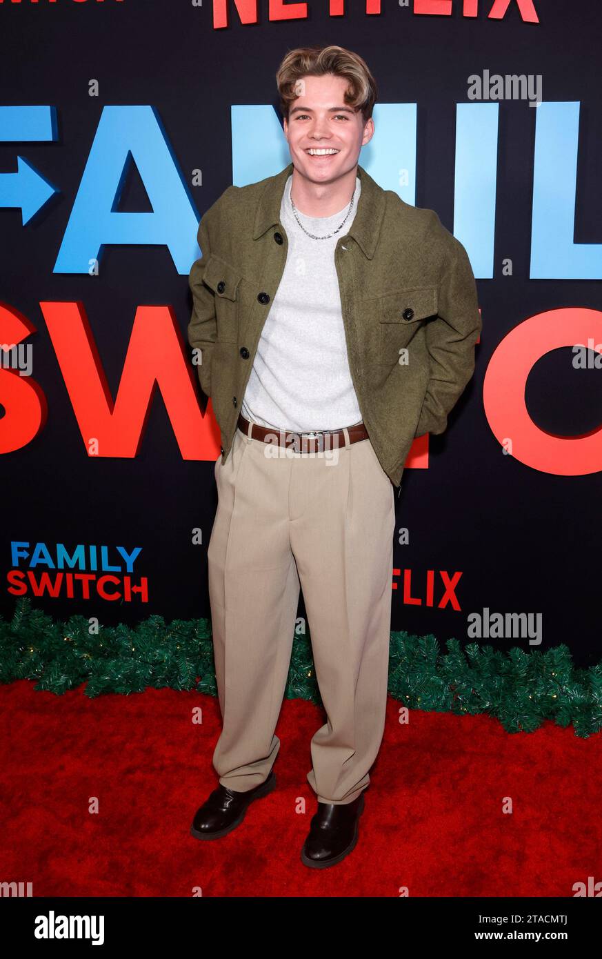 Los Angeles, Ca. 29th Nov, 2023. Connor Finnerty at the Netflix LA ...