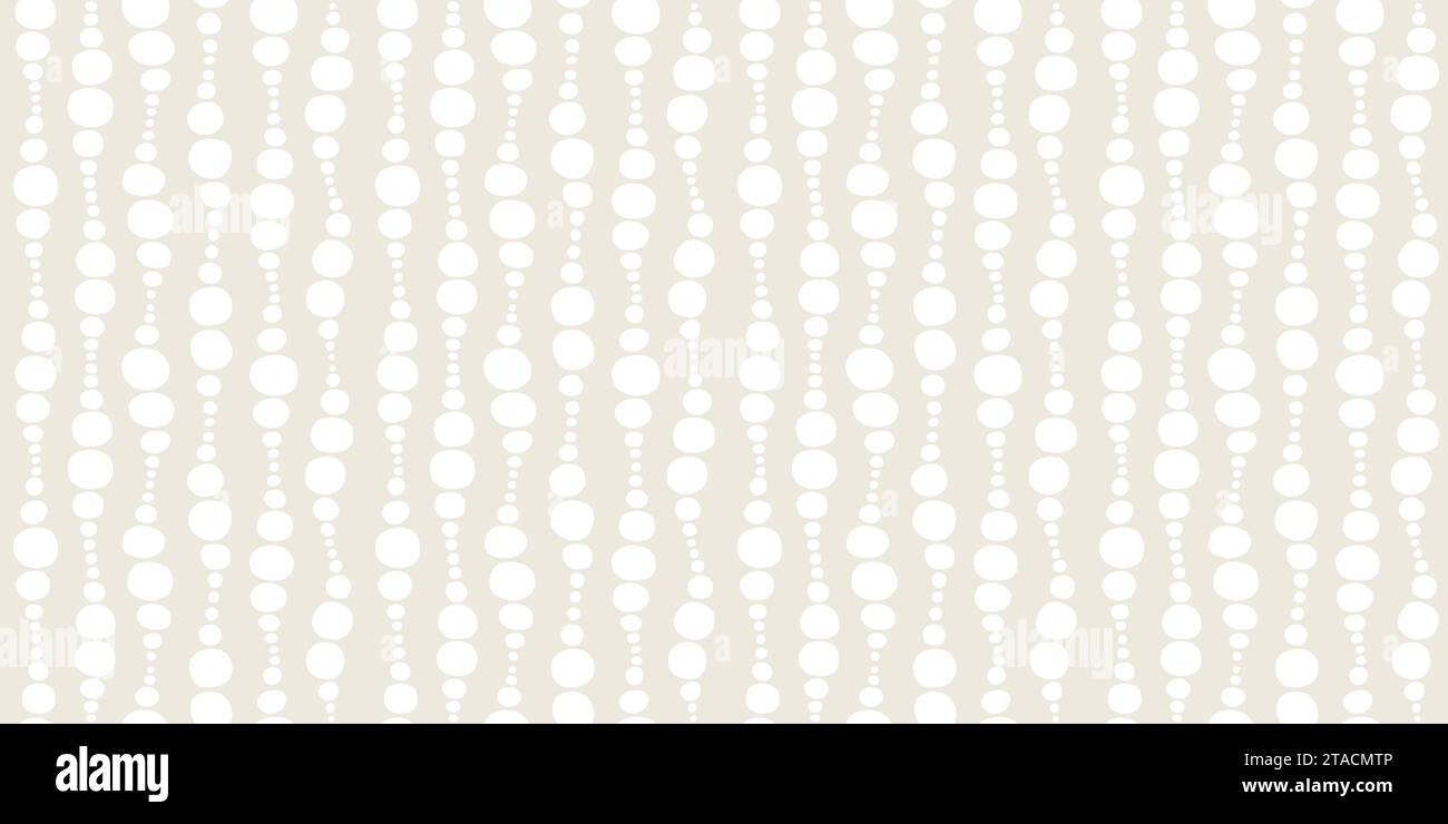 Seamless geometric neutral beige pattern with bubbles Stock Vector ...