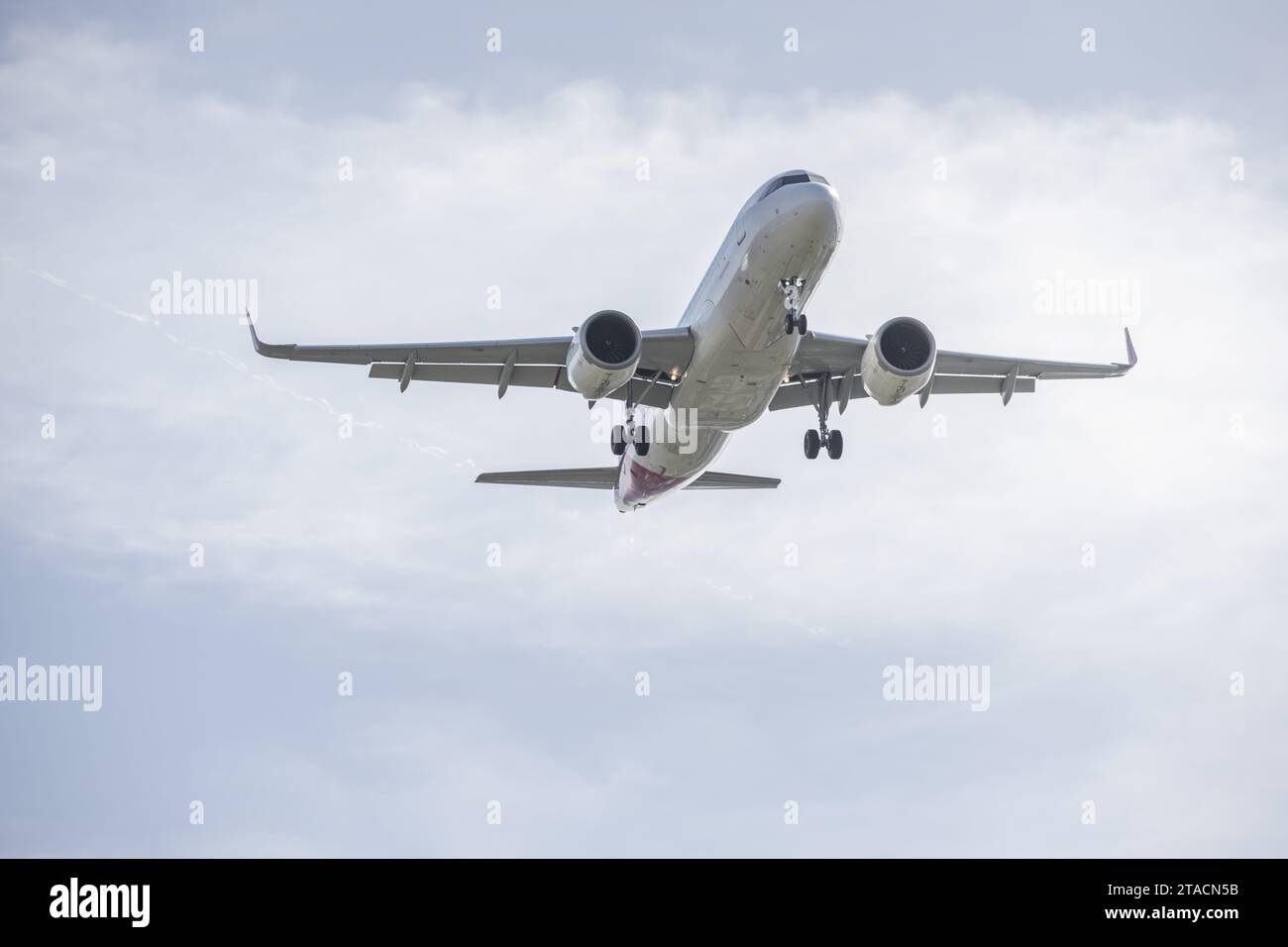 Viewing the fuselage of an airbus a321 Stock Photo - Alamy