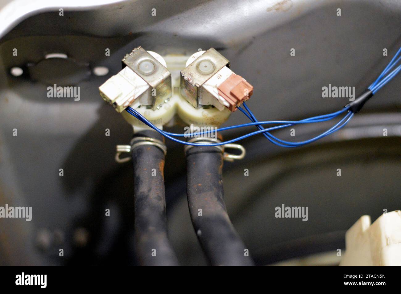 Inlet water valve of automatic electric washing machine that need to be ...