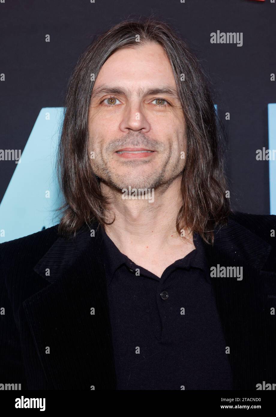 Los Angeles, Ca. 29th Nov, 2023. Brian Bell at the Netflix LA premiere ...