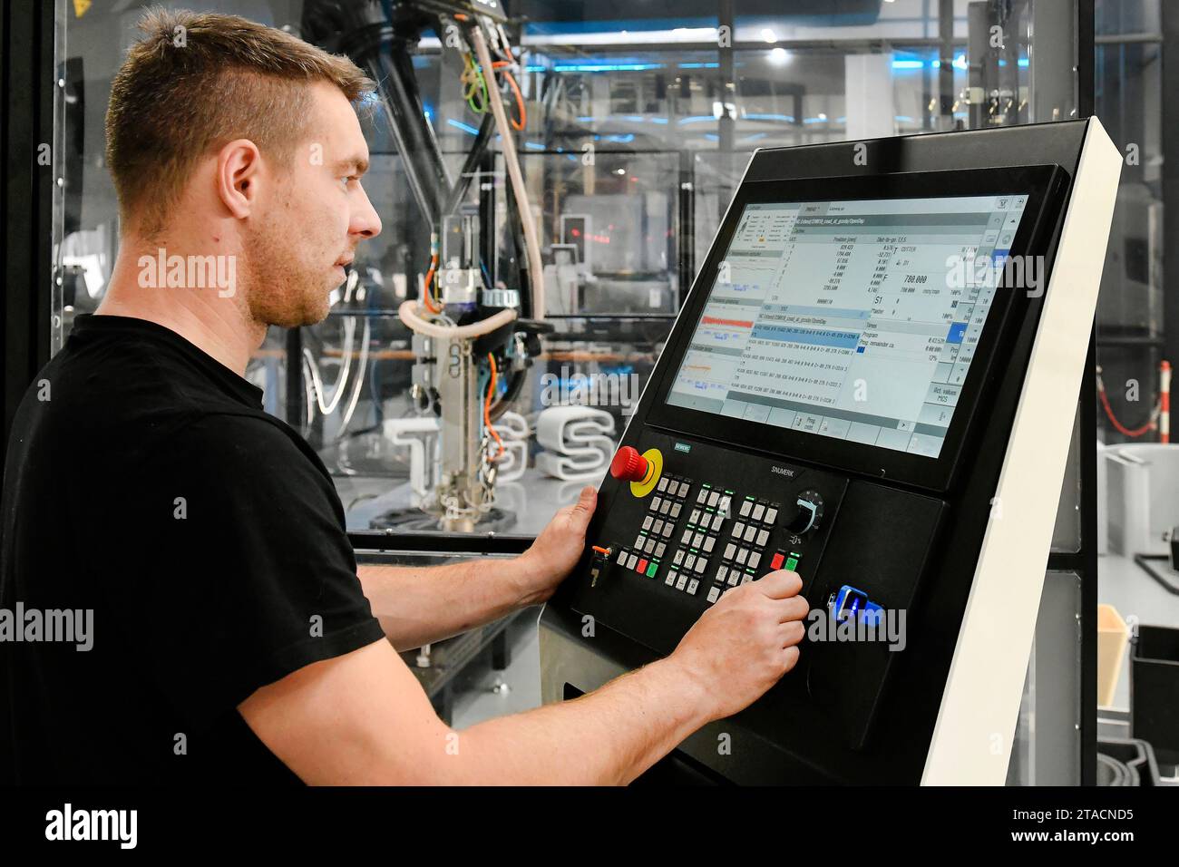 Myto, Czech Republic. 29th Nov, 2023. Presentation of large-format 3D ...