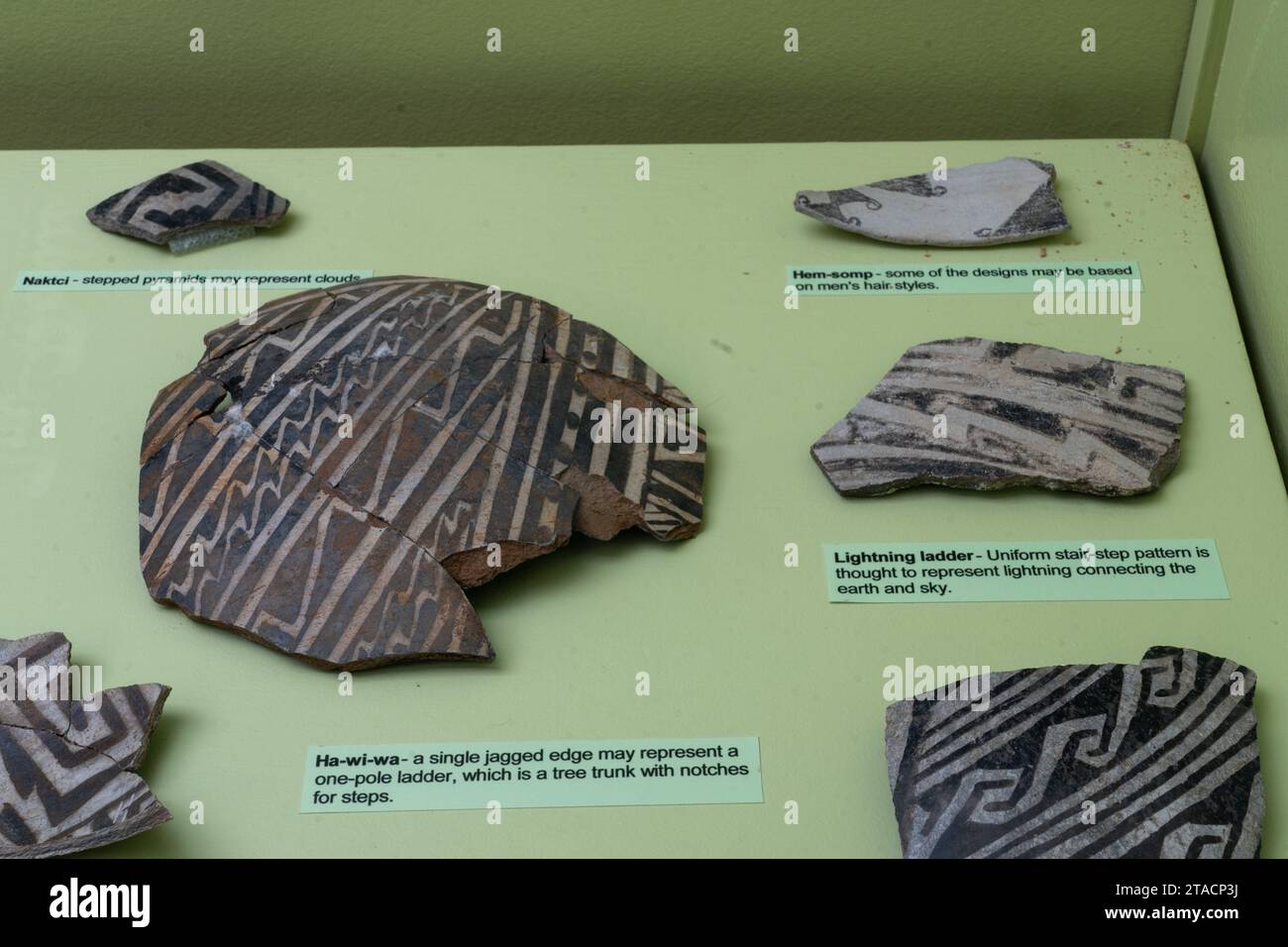 Various designs on pre-Hispanic Native American pottery in the USU ...
