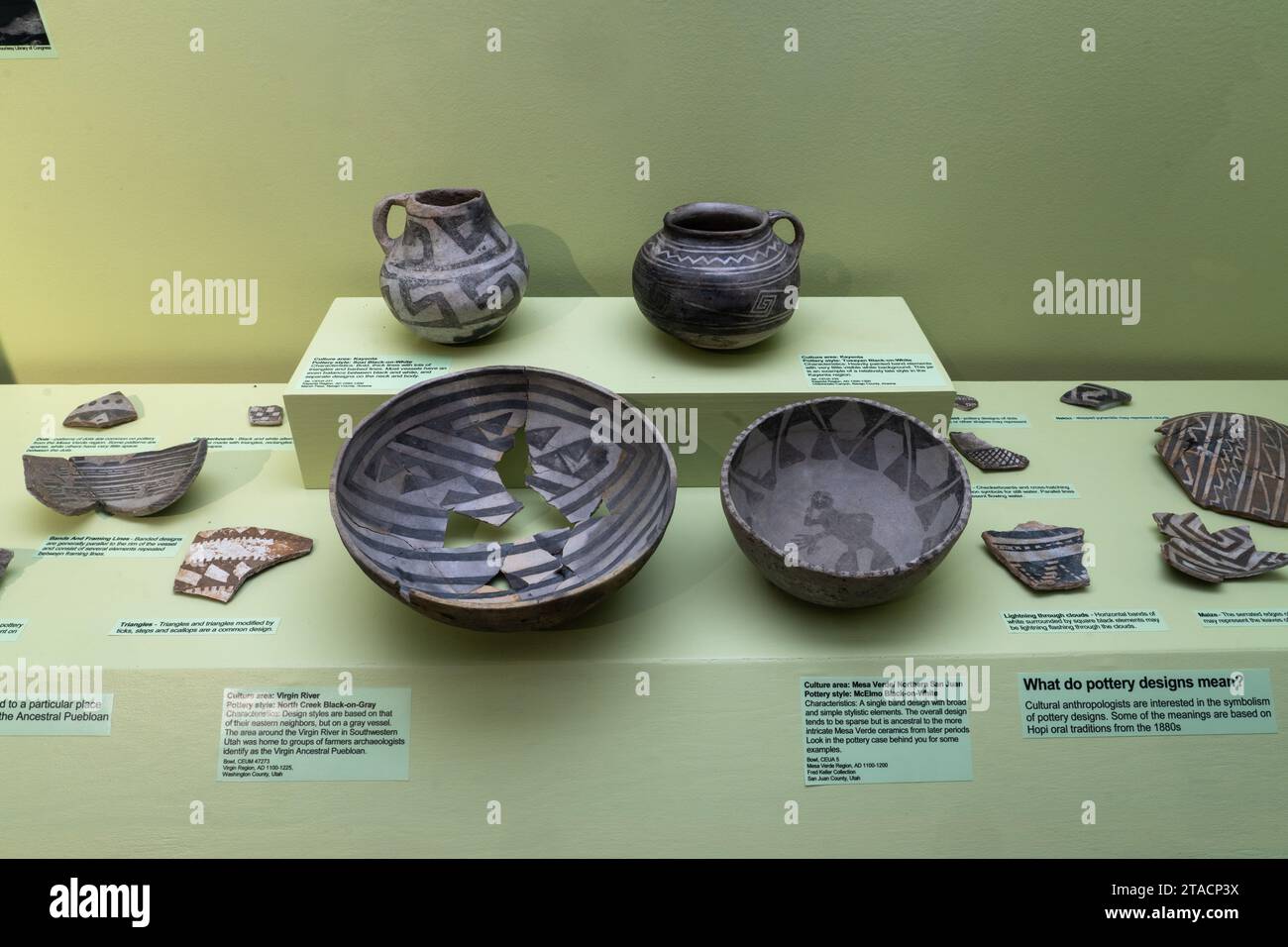 Pre-Hispanic Ancestral Puebloan ceramic pottery in the USU Eastern ...
