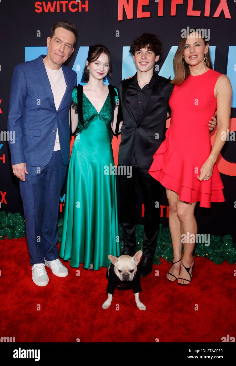 Los Angeles, Ca. 29th Nov, 2023. Ed Helms, Emma Myers, Brady Noon ...