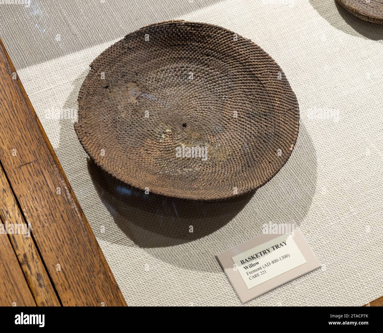 A 1000-year old Native American Fremont Culture basketry artifact in ...