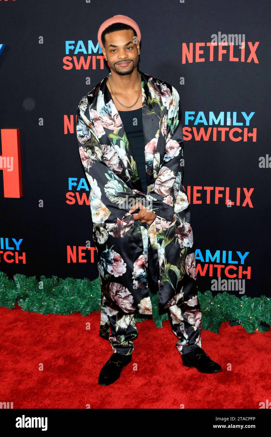 Andrew Bachelor/King Bach bei der Premiere des Netflix Films Family ...