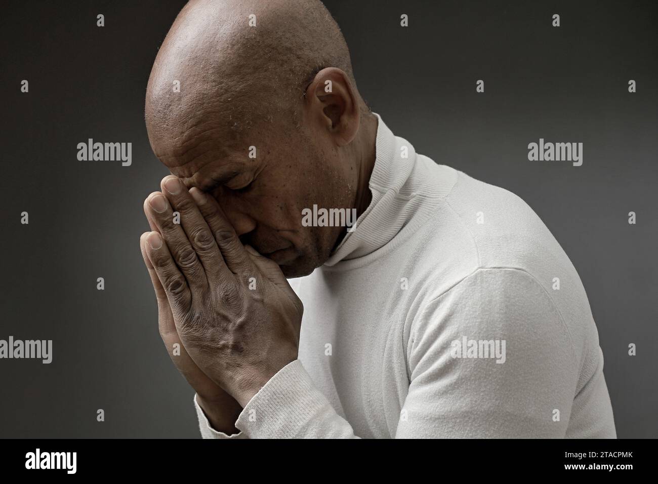 praying to god on gray background with people stock image stock photo ...