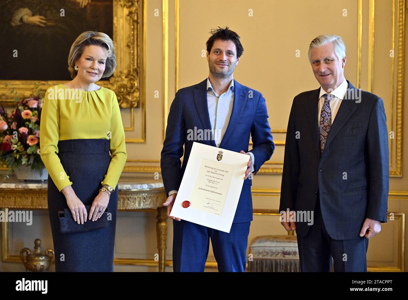 Brussels, Belgium. 30th Nov, 2023. King Philippe - Filip of Belgium ...