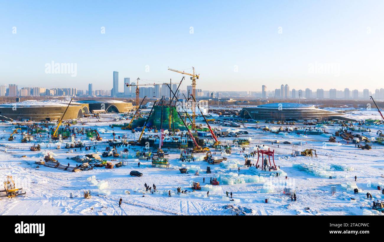 Harbin, China. 30th Nov, 2023. HARBIN, CHINA - NOVEMBER 30, 2023 - The ...