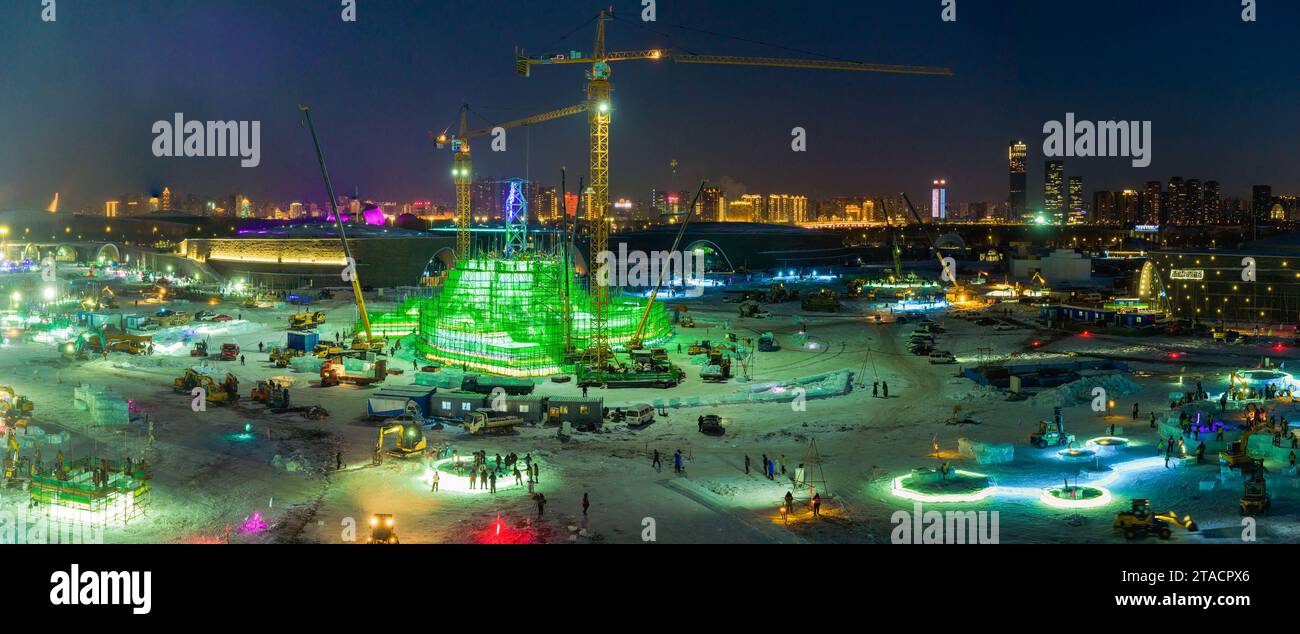 Harbin, China. 30th Nov, 2023. HARBIN, CHINA - NOVEMBER 30, 2023 - The ...