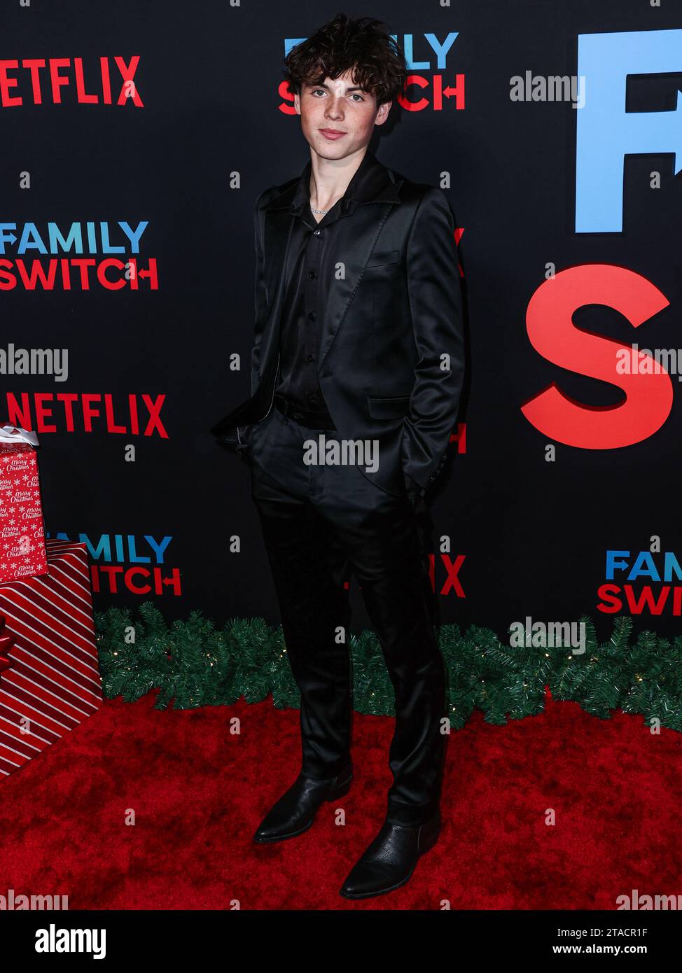 LOS ANGELES, CALIFORNIA, USA - NOVEMBER 29: American actor Brady Noon ...