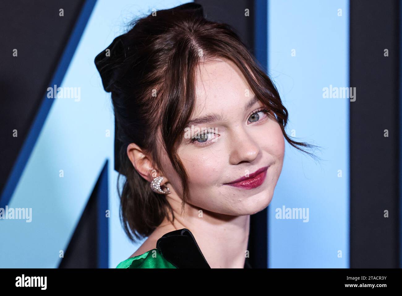 LOS ANGELES, CALIFORNIA, USA - NOVEMBER 29: American actress Emma Myers ...