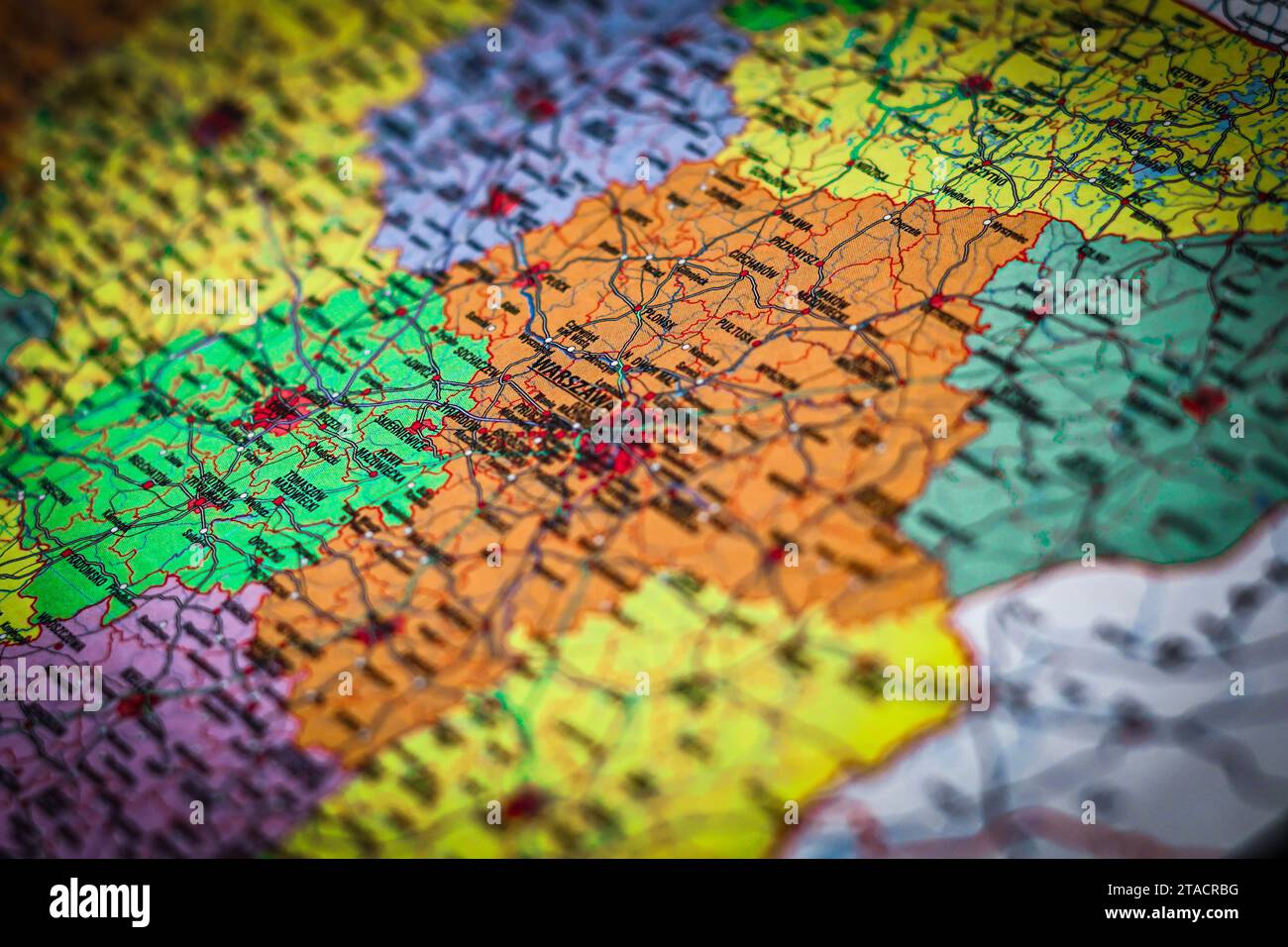 Polish maps hi-res stock photography and images - Alamy