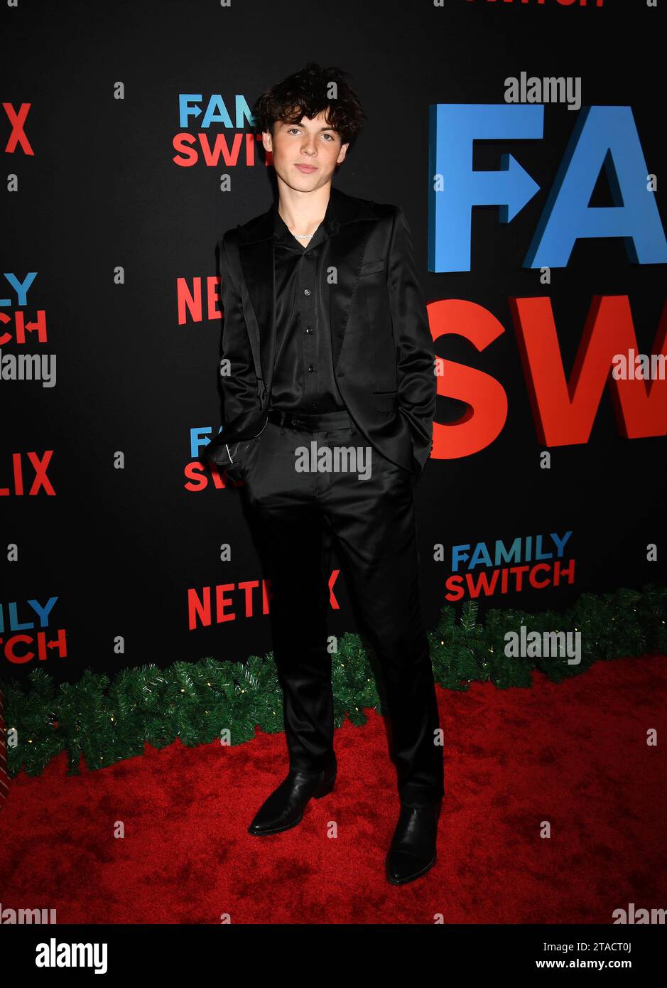 LOS ANGELES, CALIFORNIA - NOVEMBER 29: Brady Noon attends the premiere ...