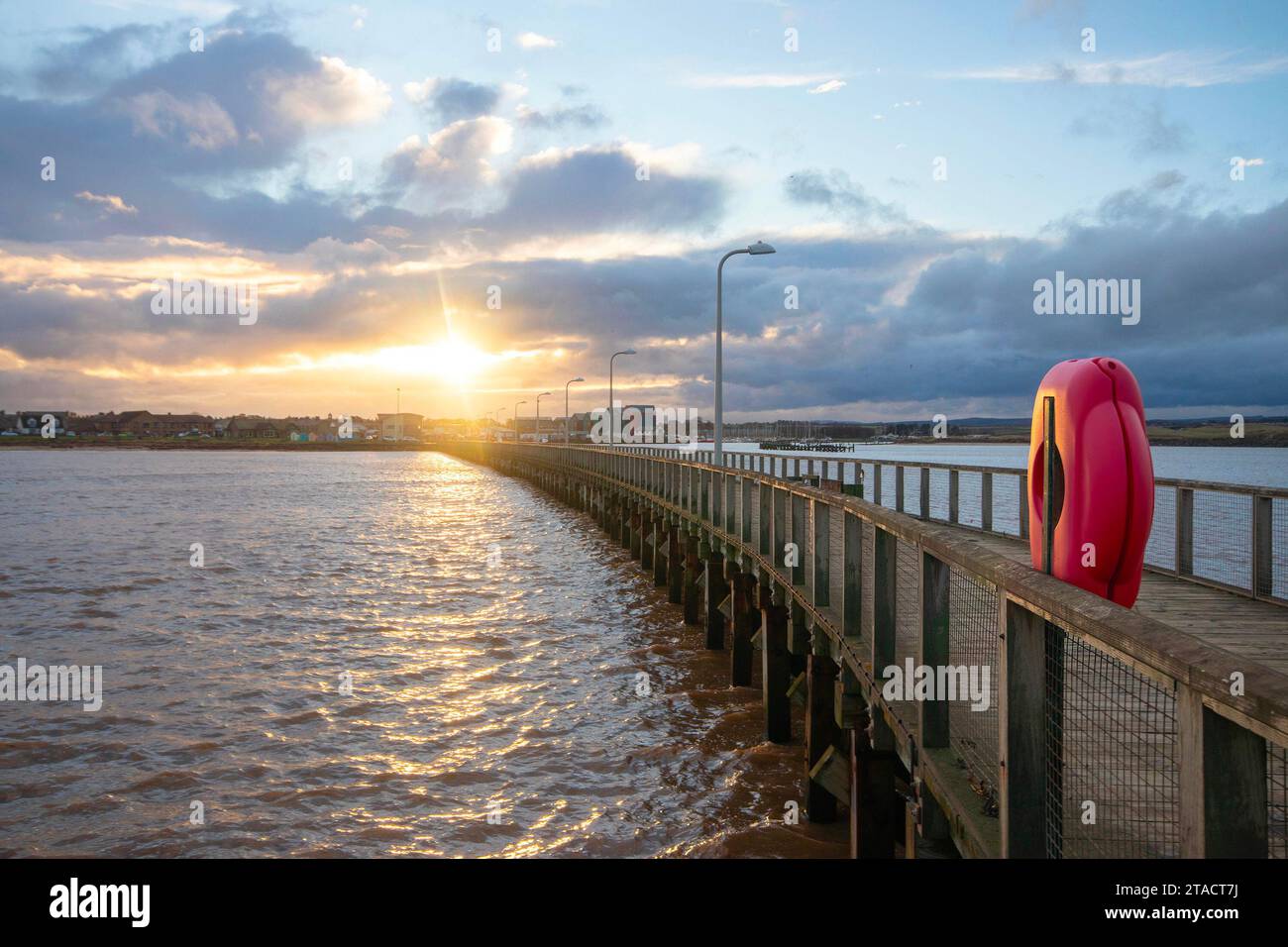 Jetty lifebuoy hi-res stock photography and images - Alamy