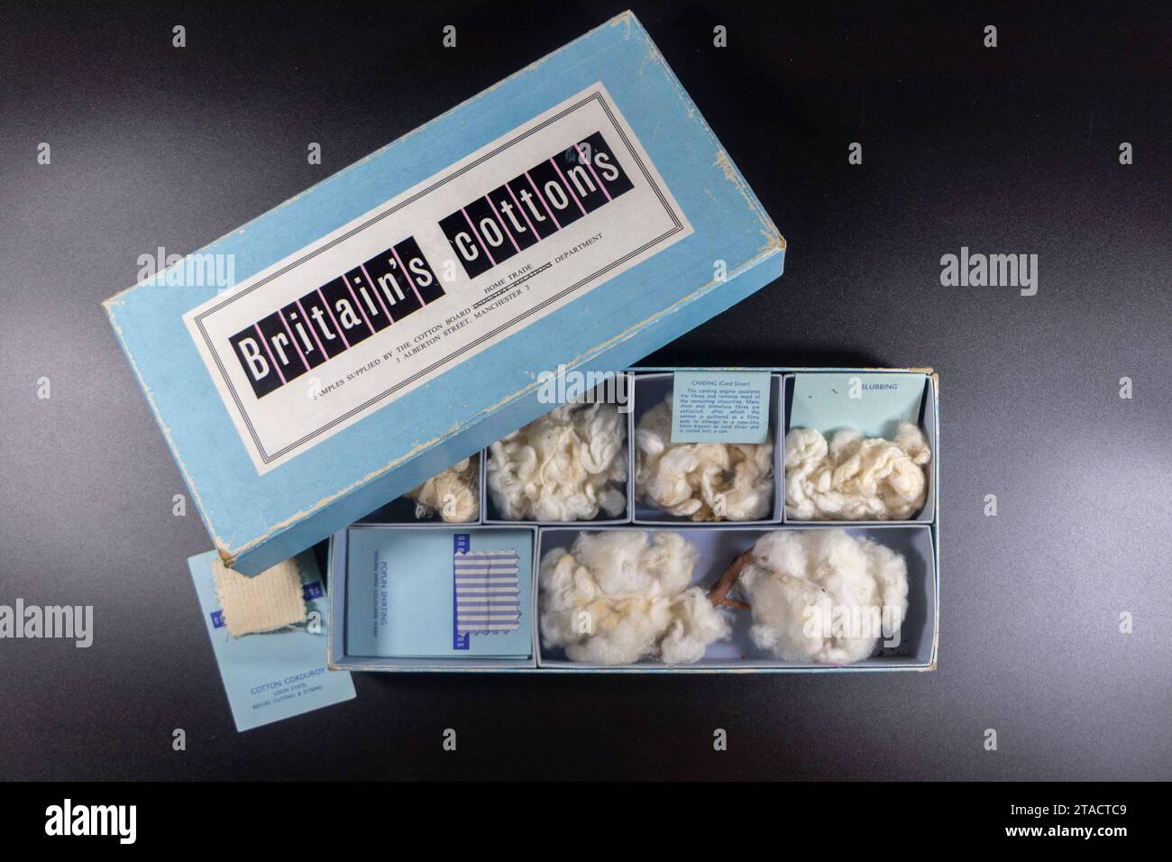 Britains cottons sample set in cardboard boxfrom Field to Fabric ...