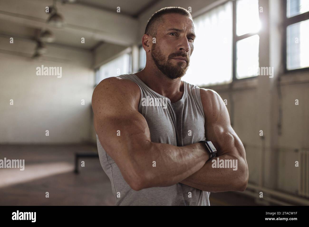 A beautiful muscular and athletic body. A man's way of life Stock Photo ...