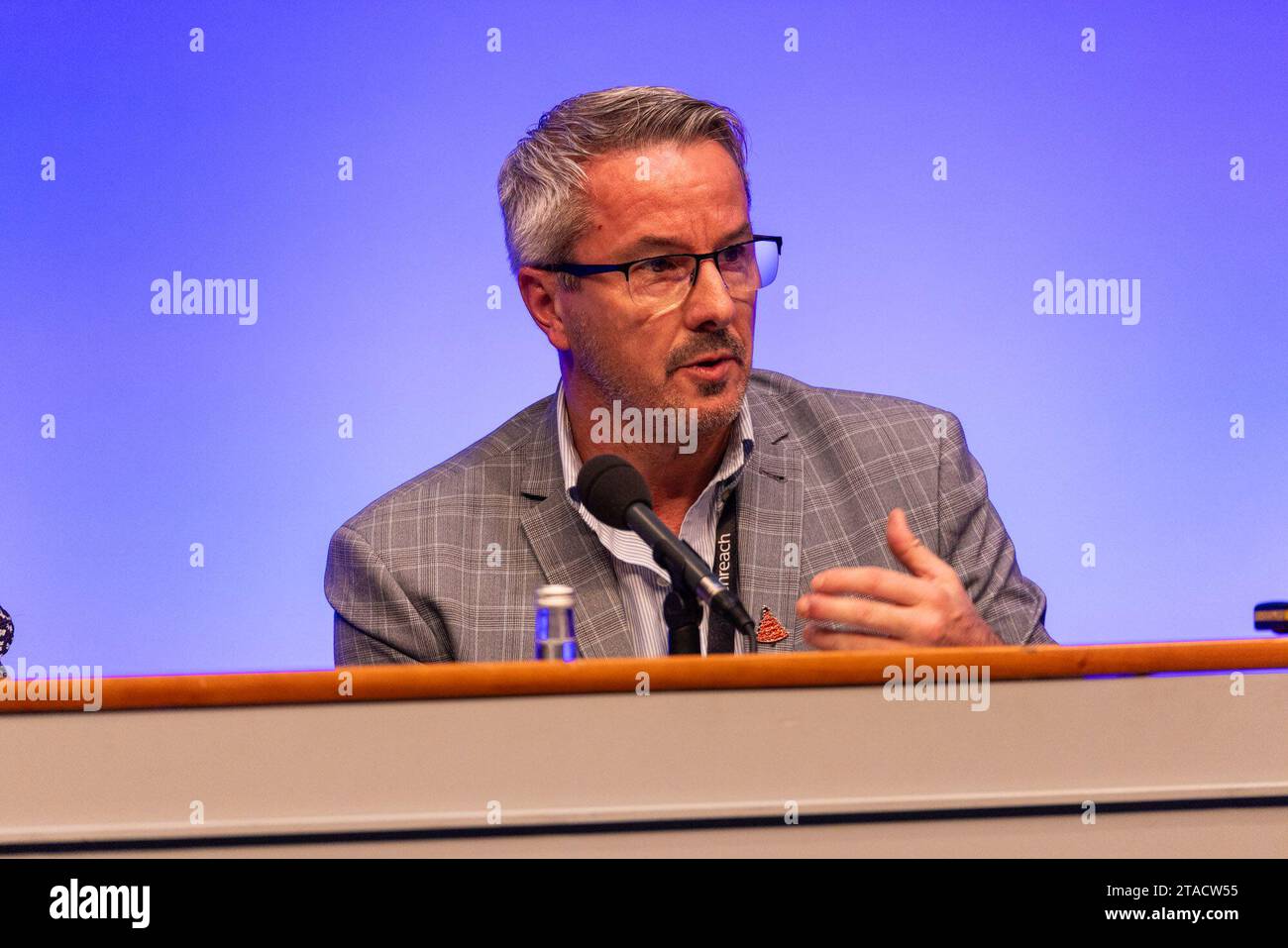 Edinburgh, United Kingdom. 30 November, 2023 Pictured: Robert Thorburn ...
