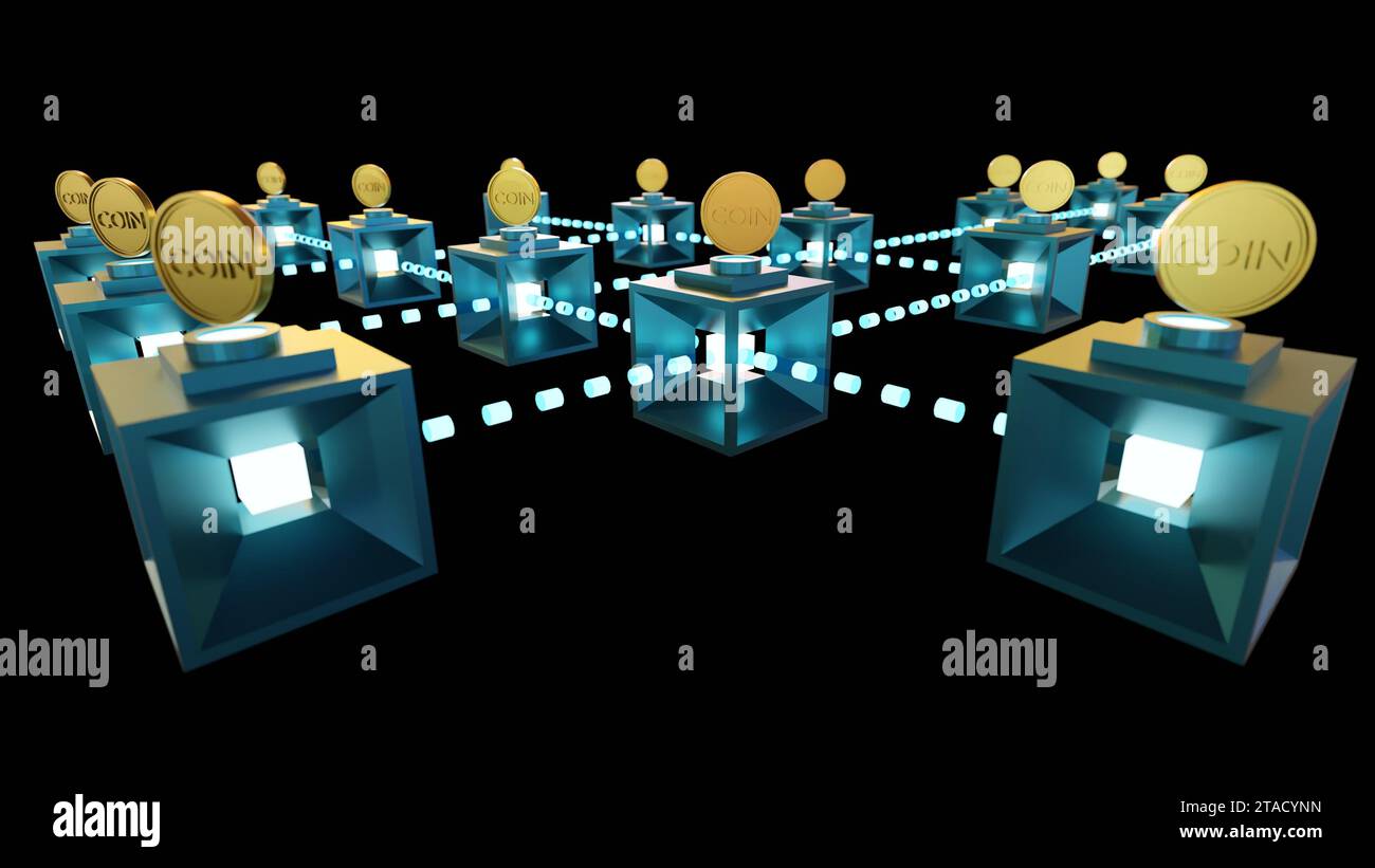 Distributed ledger hi-res stock photography and images - Alamy