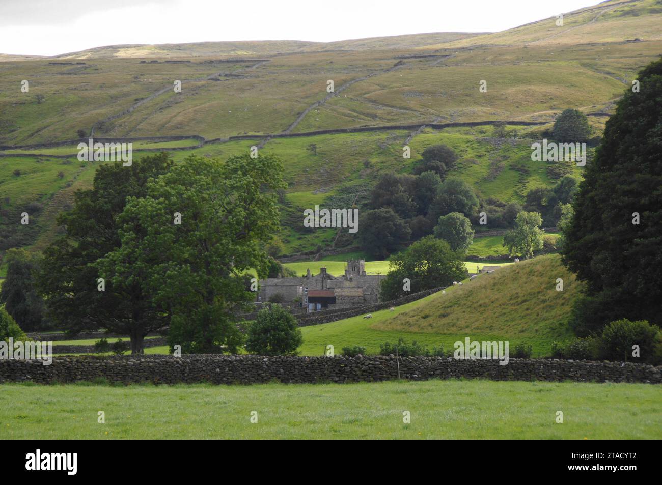 The Village of Muker, Swaledale, Yorkshire Dales, North Yorkshire ...