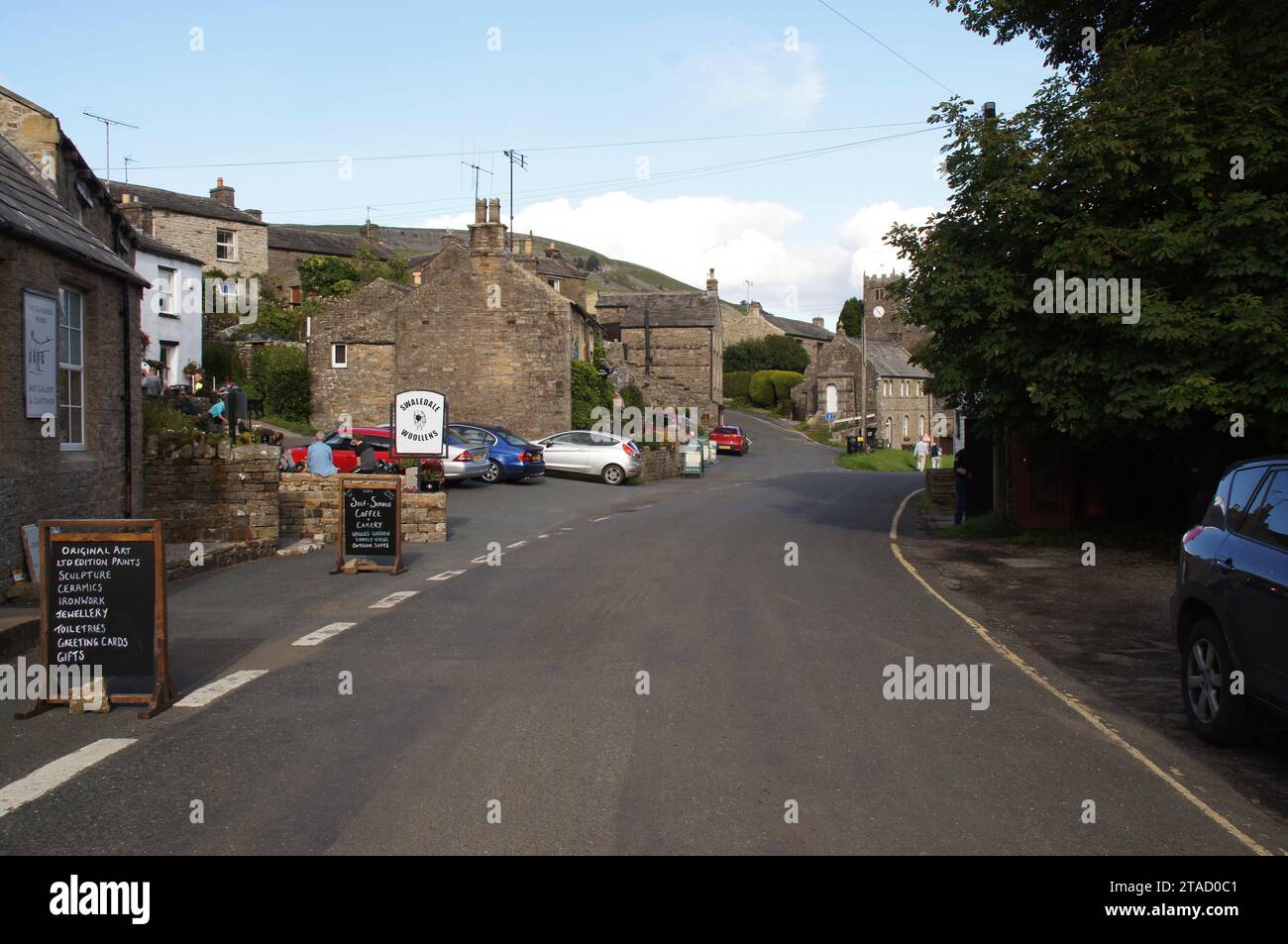 The Village of Muker, Swaledale, Yorkshire Dales, North Yorkshire ...