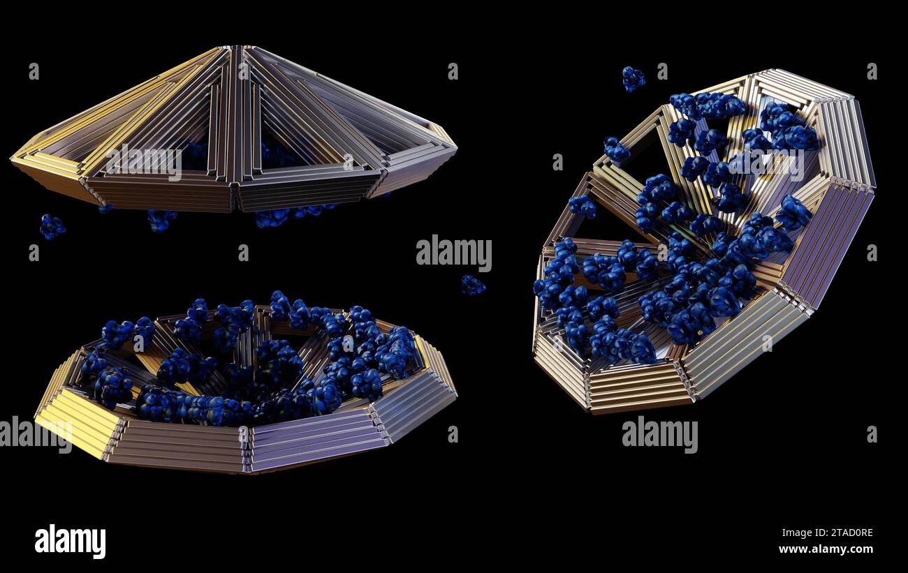 DNA origami technology have been able to engulf a whole virus body or ...