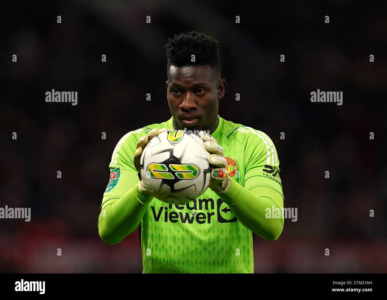 File photo dated 01-11-2023 of Manchester United goalkeeper Andre Onana ...