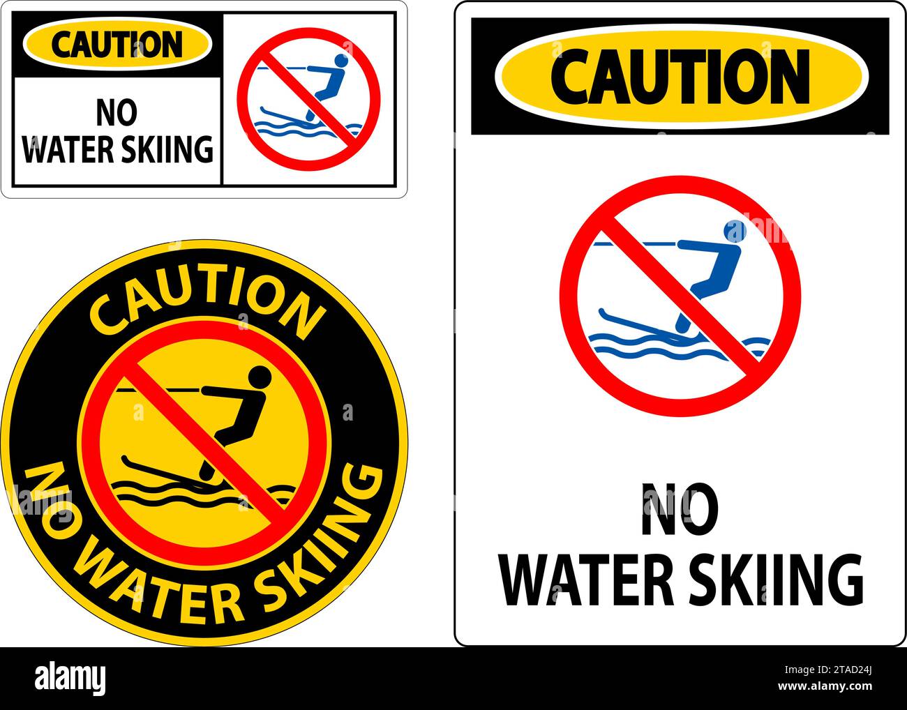 Outdoor water use restriction Stock Vector Images - Alamy