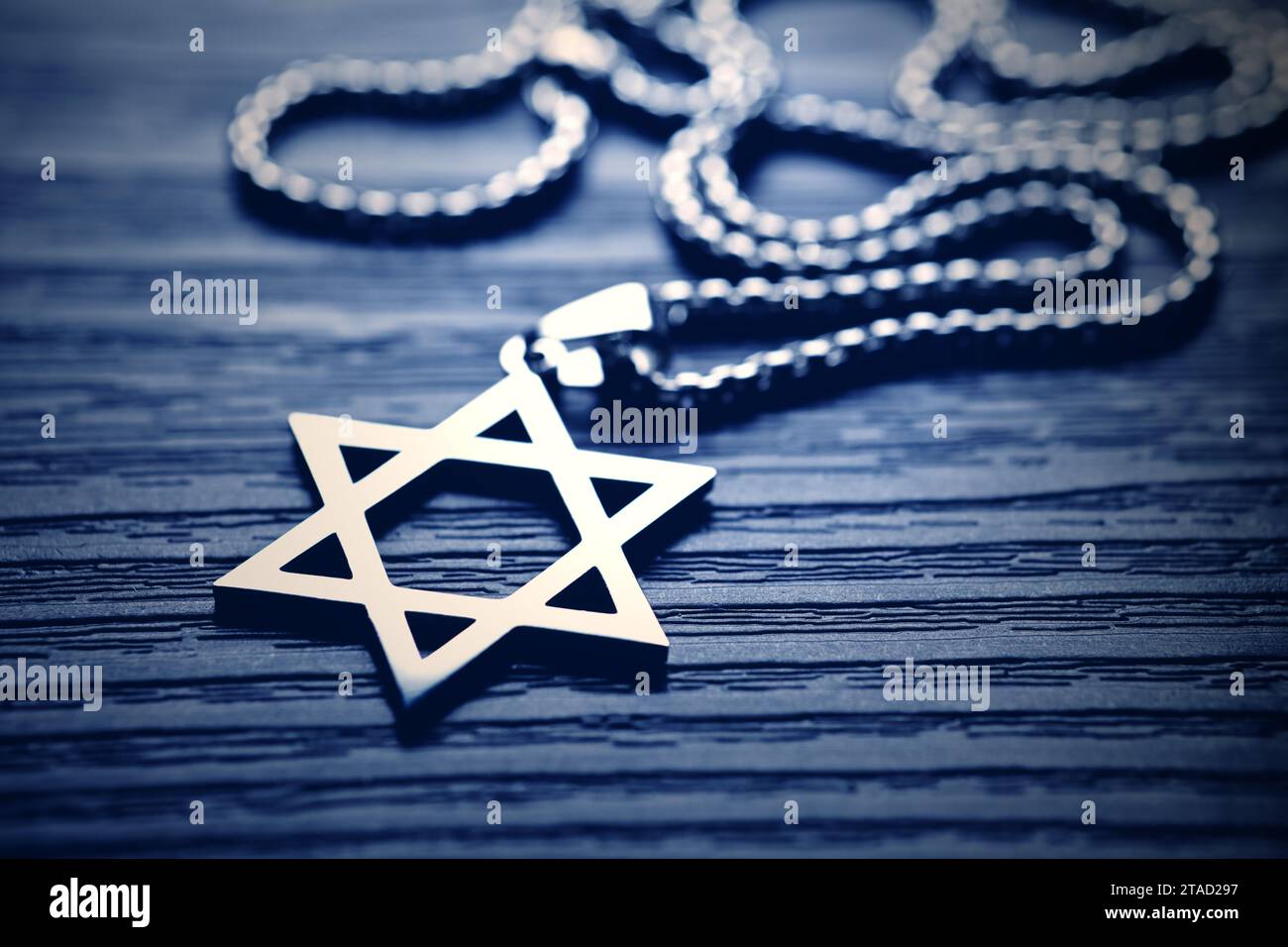 Star of david necklace hi-res stock photography and images - Alamy