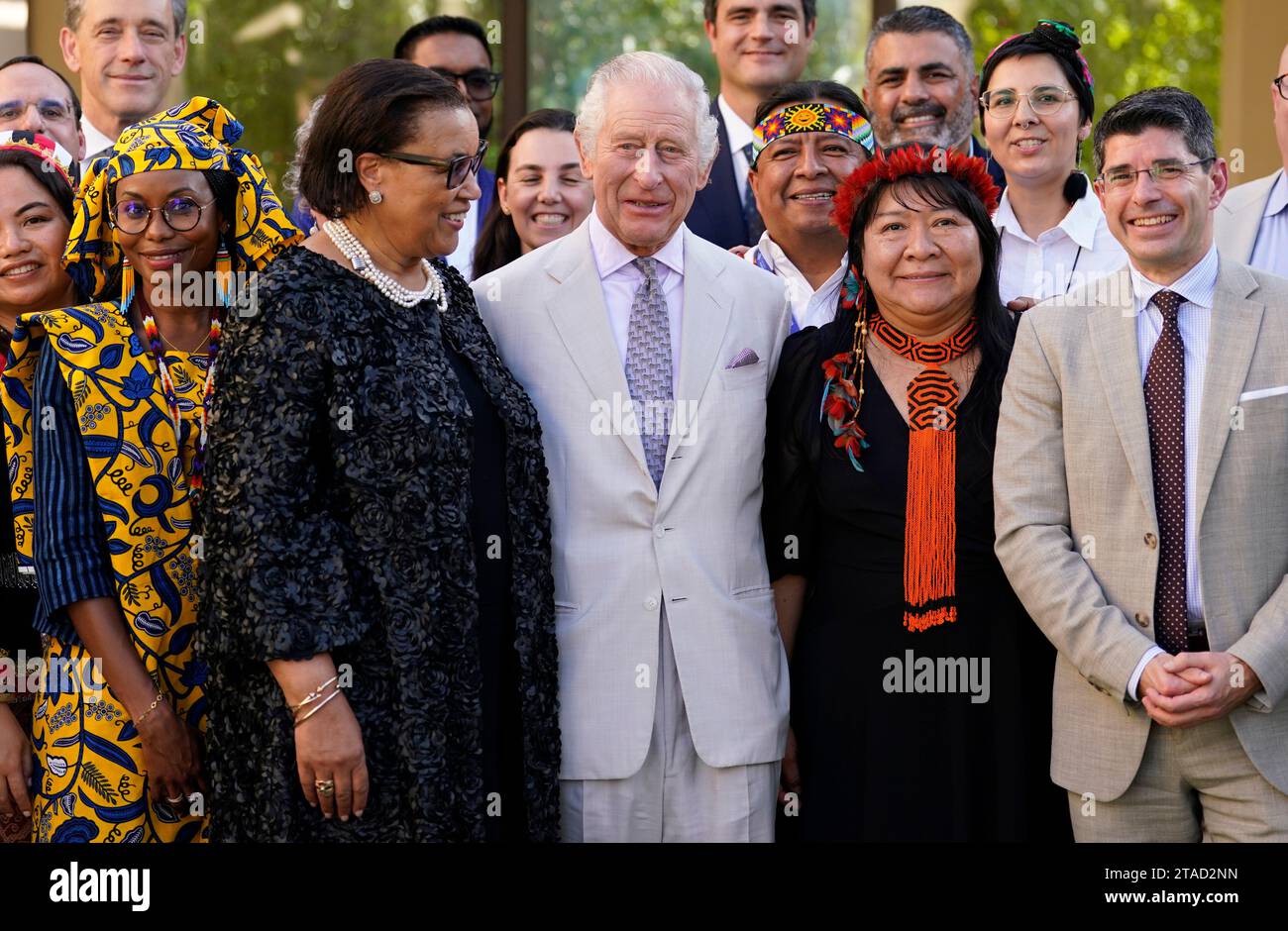 King Charles III alongside Commonwealth Secretary General, Baroness ...