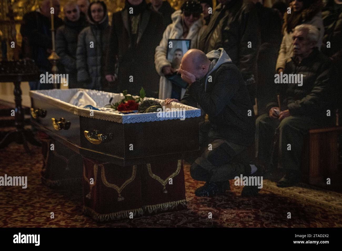 Crying coffin hi-res stock photography and images - Alamy