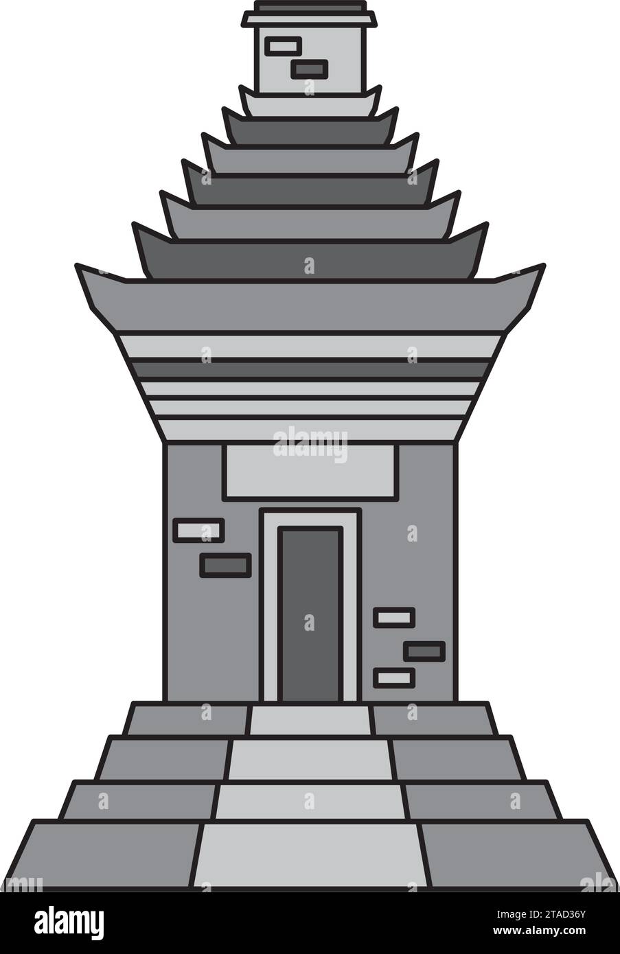 Indonesian buddhism Stock Vector Images - Alamy