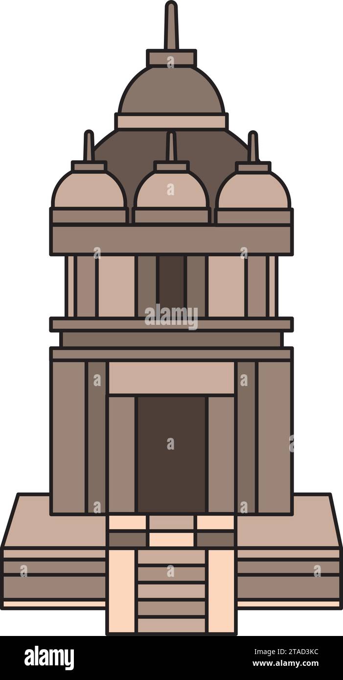 Temple ornamentation Cut Out Stock Images & Pictures - Alamy