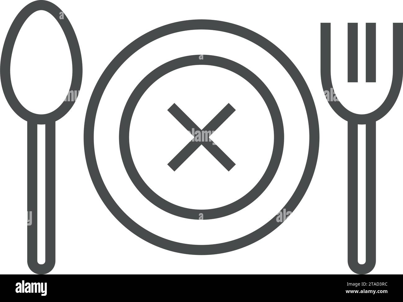 no eat sign Stock Vector Image & Art - Alamy