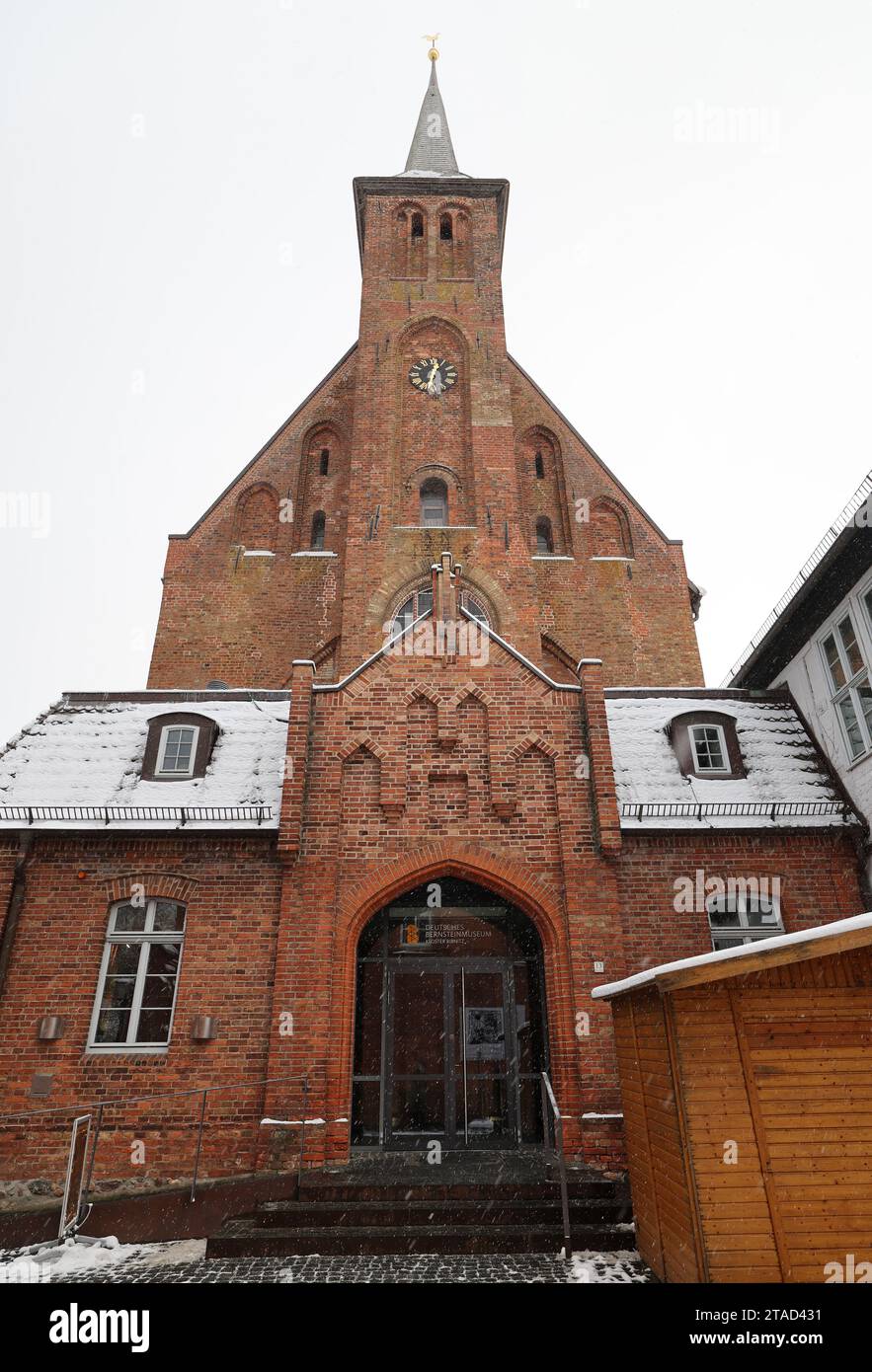 Ribnitz Damgarten, Germany. 30th Nov, 2023. View of the monastery ...